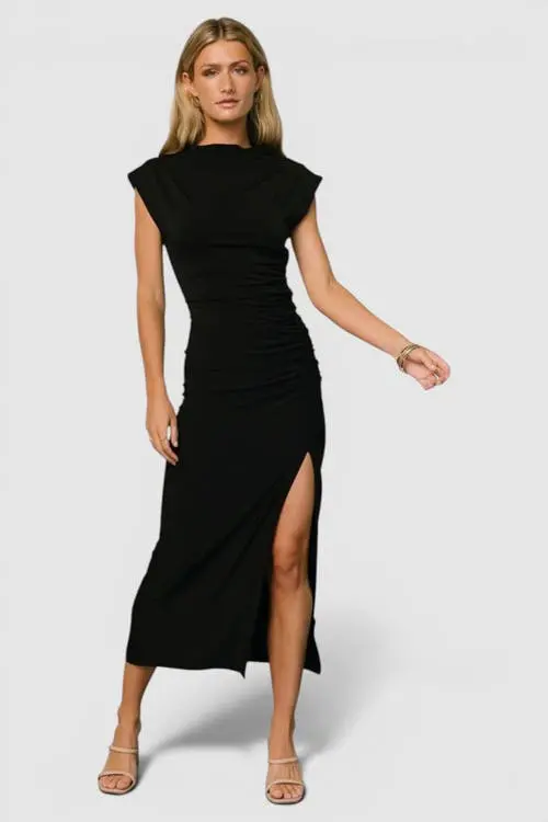 BALTIC BØRN Sasha Ruched Maxi Dress