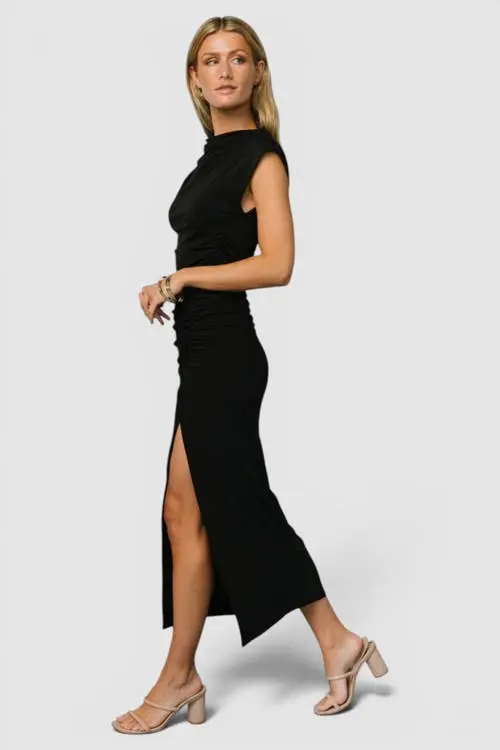 BALTIC BØRN Sasha Ruched Maxi Dress