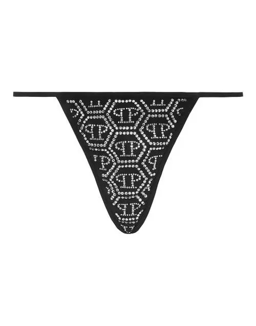 Philipp Plein Thong All Over Plein Logo