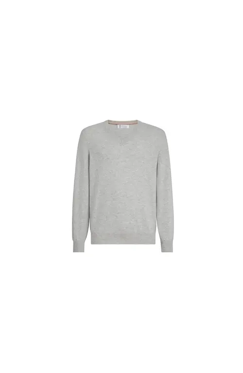 Brunello Cucinelli Cashmere Sweater - Pebble