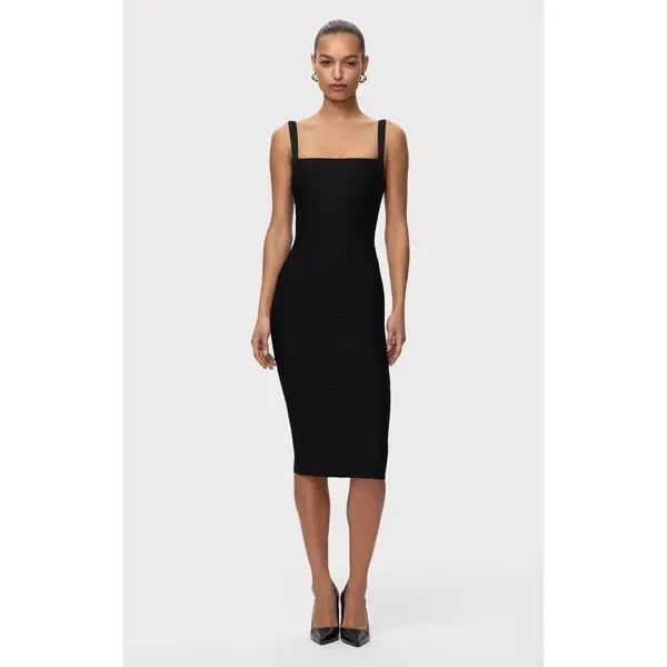Herve Leger The Neri Dress - Black-001