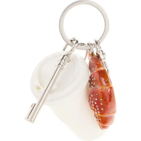 Balenciaga Coffee Cup Bag Charm - 8486 Multicolor