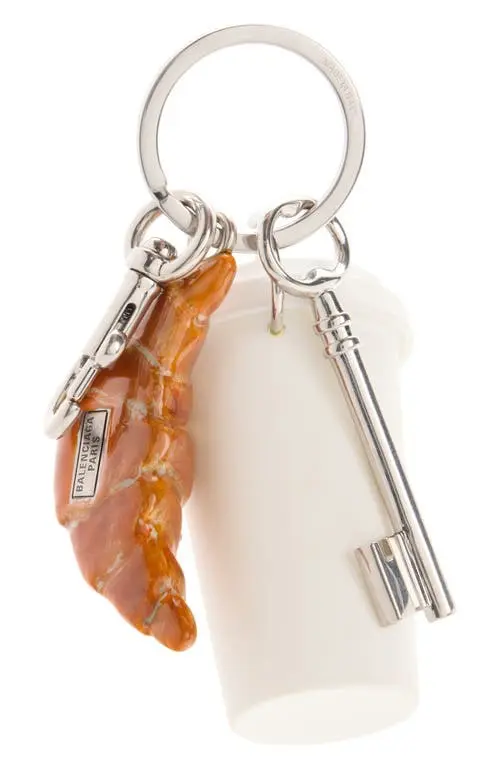 Balenciaga Coffee Cup Bag Charm