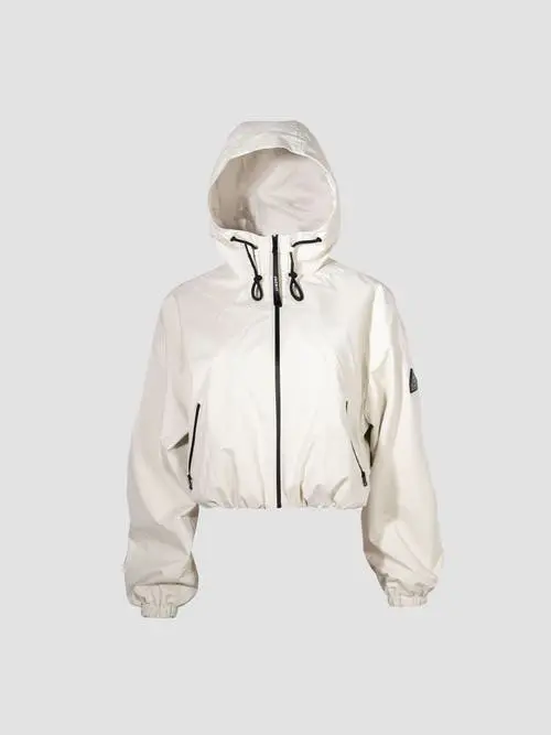 JACK1T Orpheus Cropped Jacket - Cream