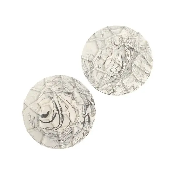 BY SHAX Webbed Coasters Marbled