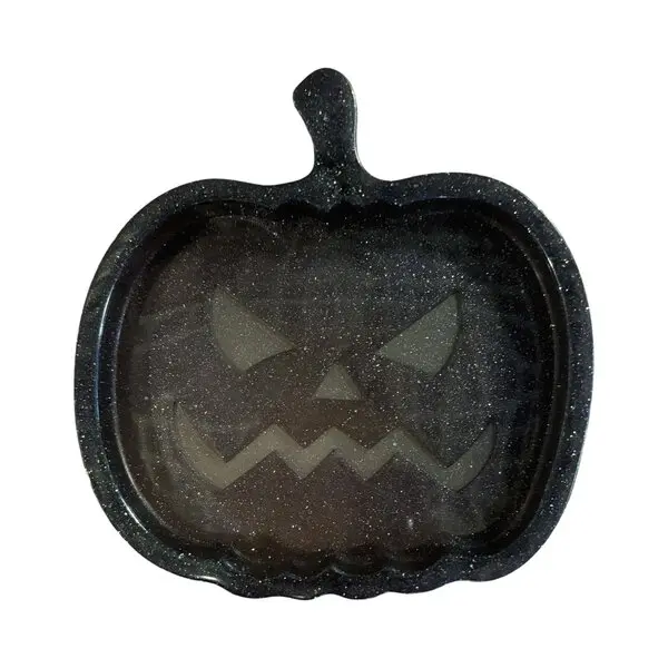 BY SHAX Glitter Pumpkin Tray