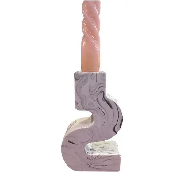 BY SHAX Abstract Candlestick Holder