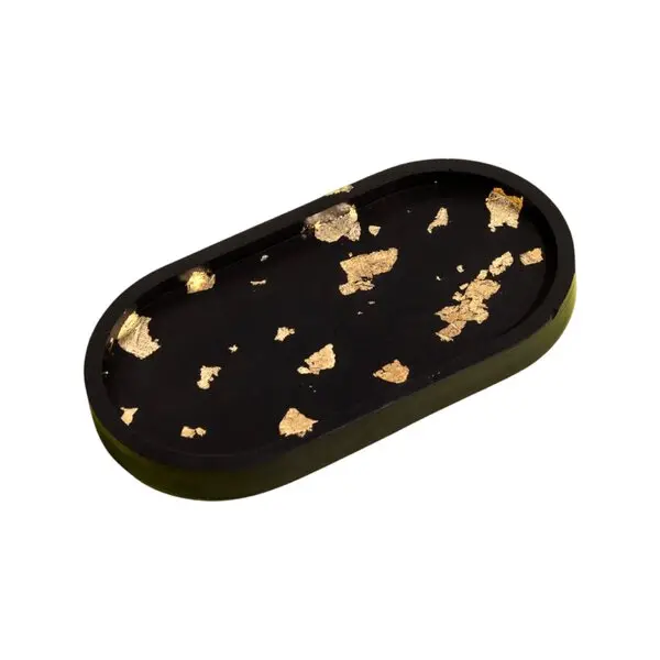 BY SHAX Panther Gold Flake Tray