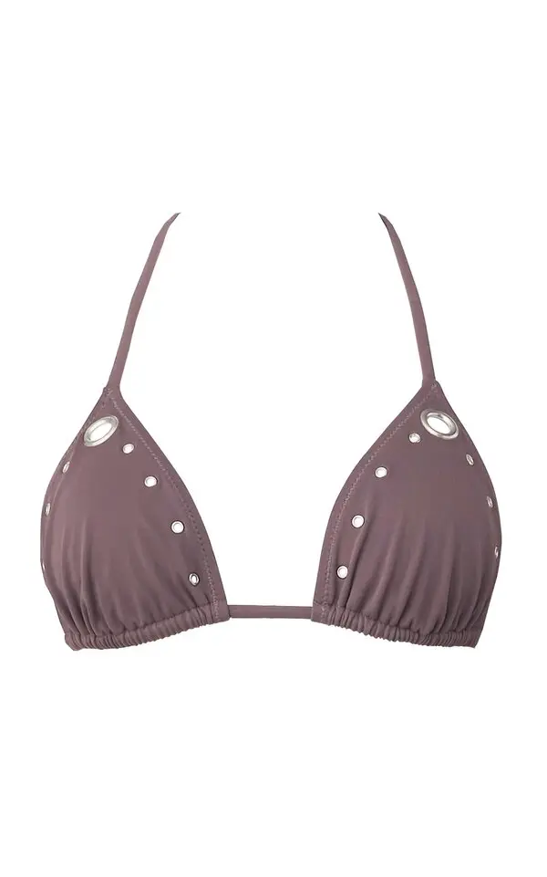 DAR ZÉRO STUDIO Grommet Bikini Top