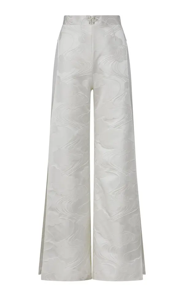 DAR ZÉRO STUDIO Side-panel Silk Surf Pants