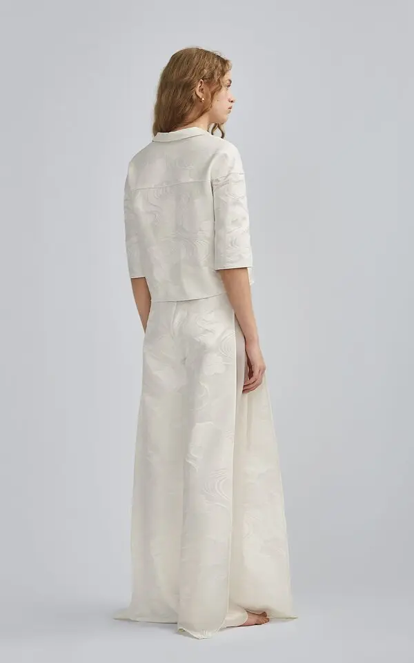 DAR ZÉRO STUDIO Side-panel Silk Surf Pants