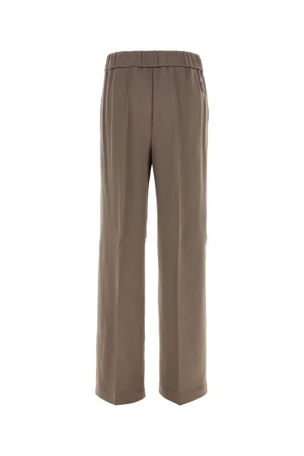 Moncler Stretch Nylon Blend Pants - Brown