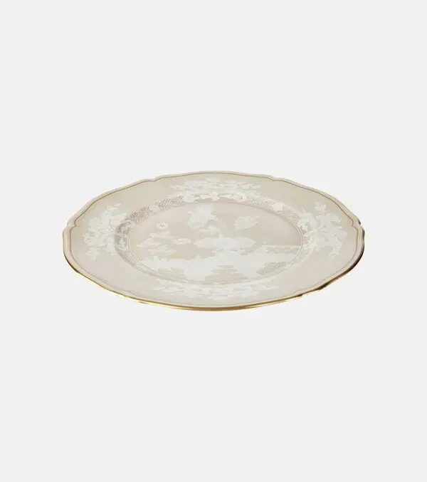 GINORI 1735 Oriente Italiano Porcelain Charger Plate - Beige