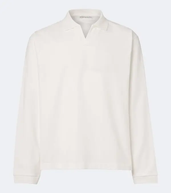 Studio Nicholson Cotton Polo Jersey Shirt
