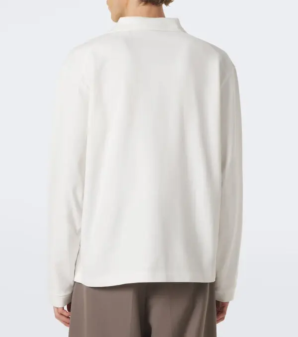 Studio Nicholson Cotton Polo Jersey Shirt