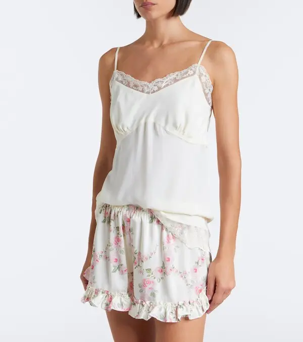 Simone Rocha Lace-trimmed Camisole