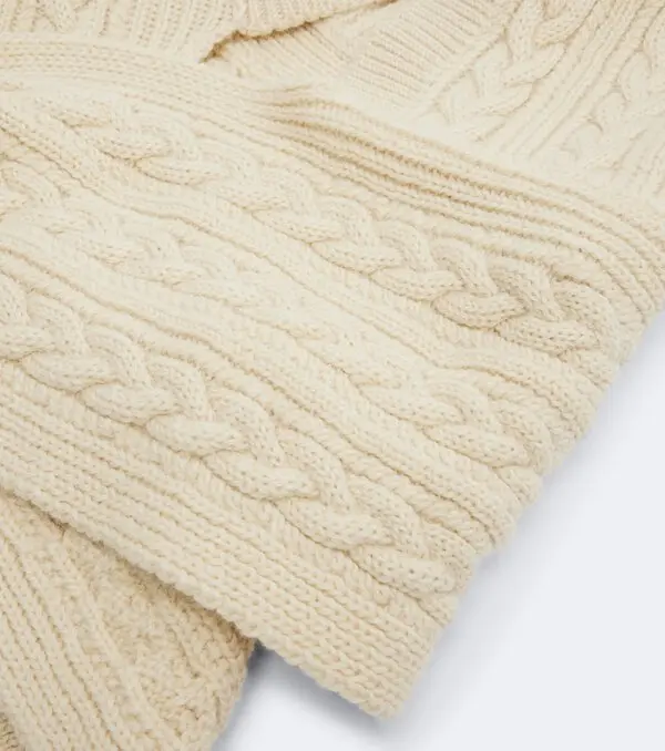 Isabel Marant Étoile Honorine Wool And Alpaca Scarf - Beige