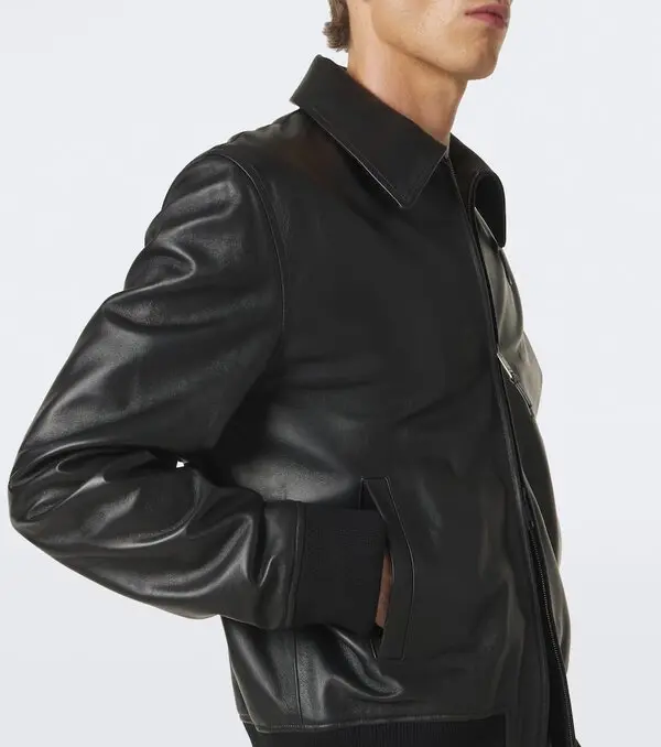 Burberry Bloomsbury Leather Jacket