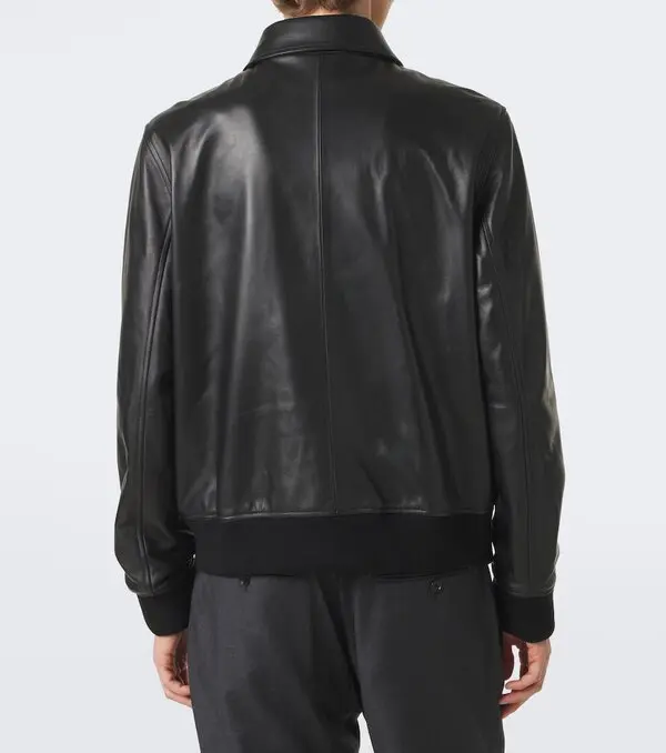 Burberry Bloomsbury Leather Jacket
