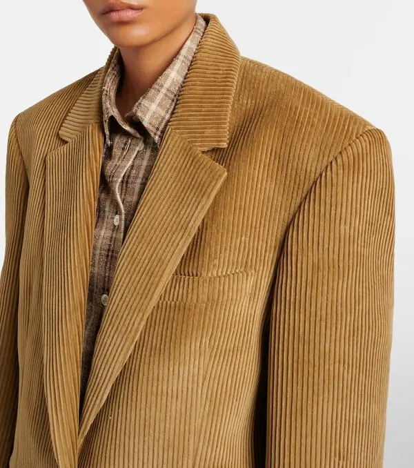 RÓHE Oversized Cotton Corduroy Jacket