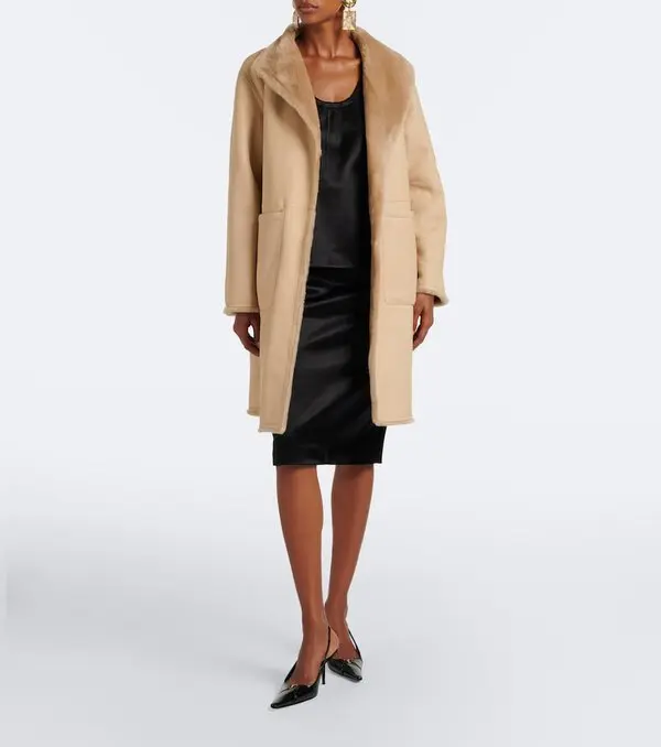 YVES SALOMON Reversible Shearling Coat