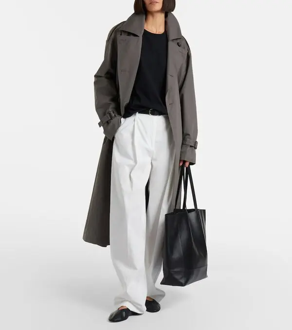 TOTEME Roam Large Leather Tote Bag