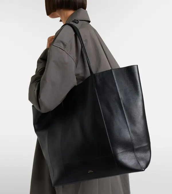 TOTEME Roam Large Leather Tote Bag