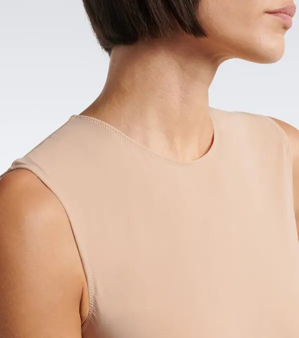 MAISON MARGIELA Jersey Bodysuit - Beige