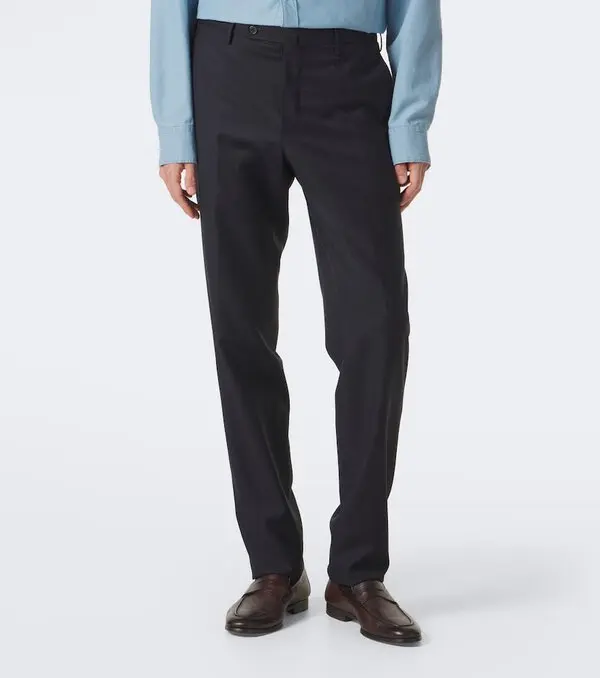 SLOWEAR Wool Slim Pants