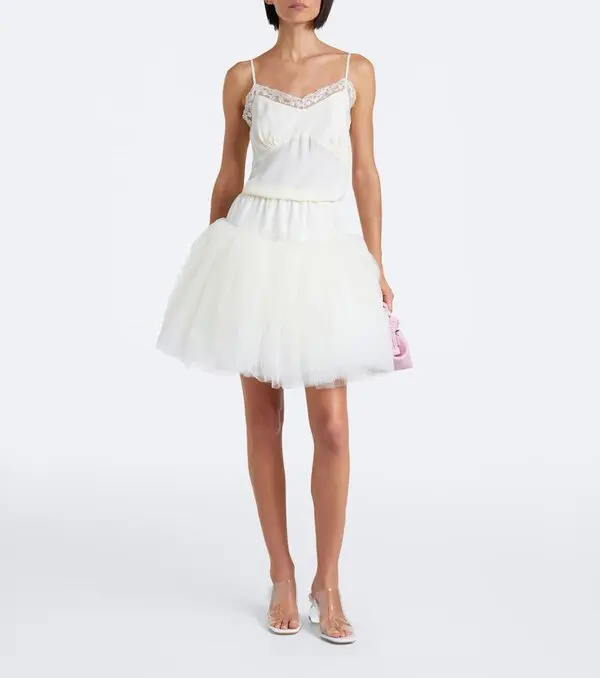 Simone Rocha Tulle Mini Skirt