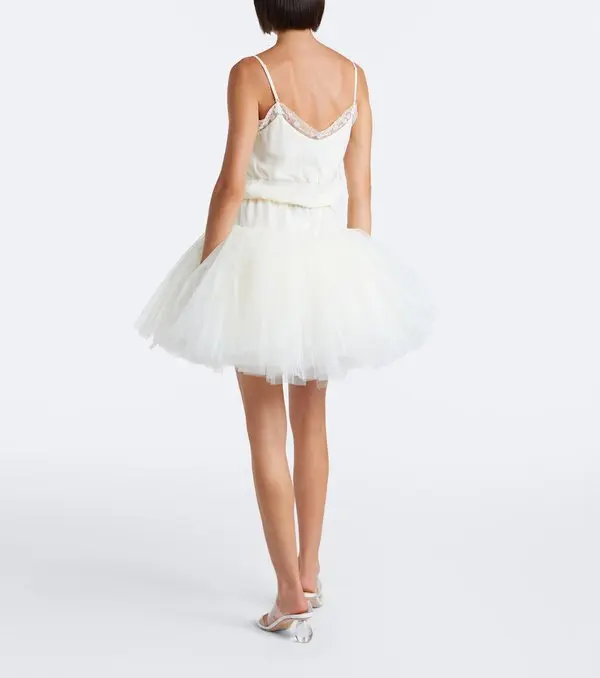 Simone Rocha Tulle Mini Skirt