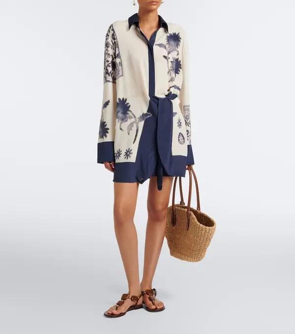 SIR. Philippa Printed Shirt Dress