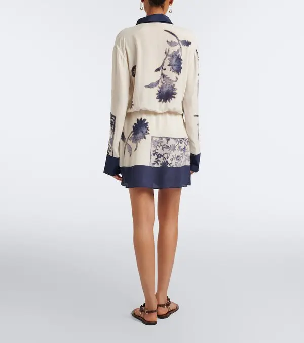 SIR. Philippa Printed Shirt Dress