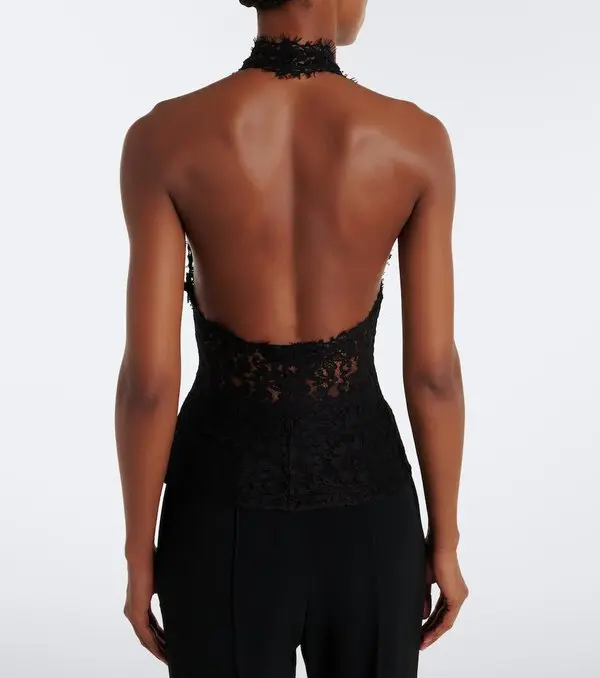 Stella McCartney Lace Halterneck Top