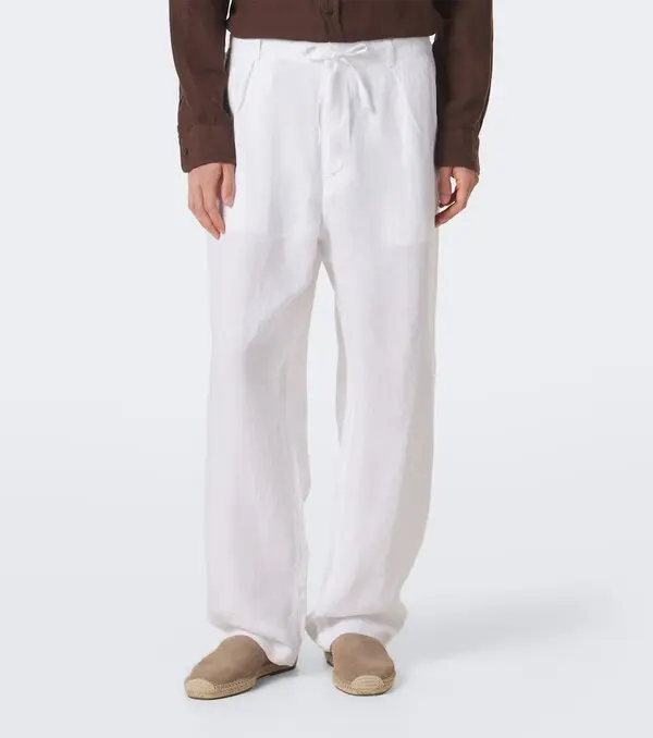 Polo Ralph Lauren Linen Straight Pants