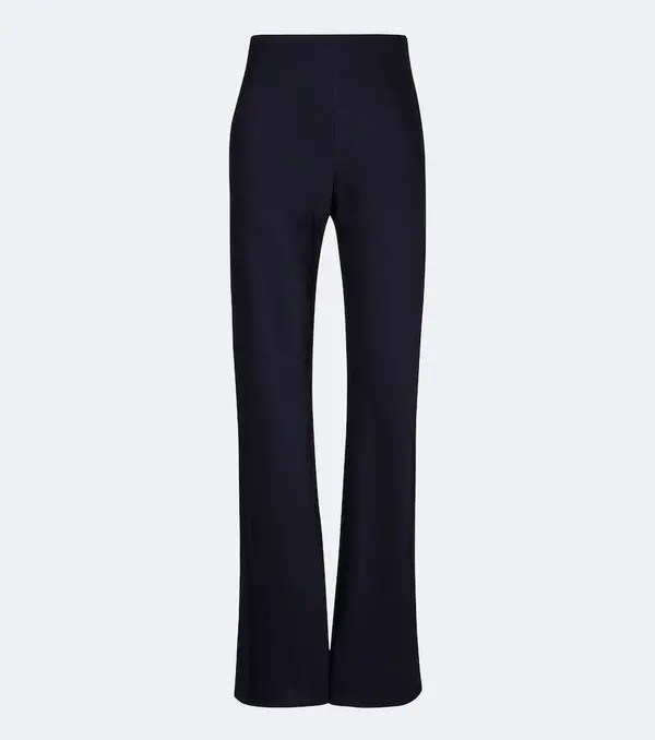 Veronica Beard Braddock Straight Leg Pants - Blue