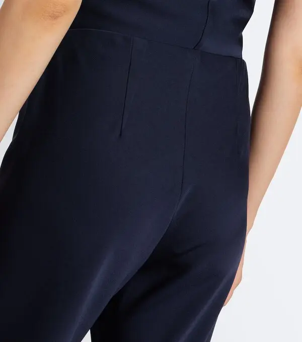 Veronica Beard Braddock Straight Leg Pants - Blue