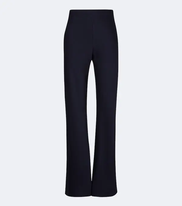 Veronica Beard Braddock Straight Pants - Blue