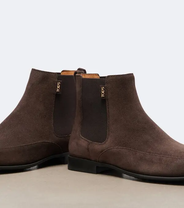 TOD'S Suede Ankle Boots