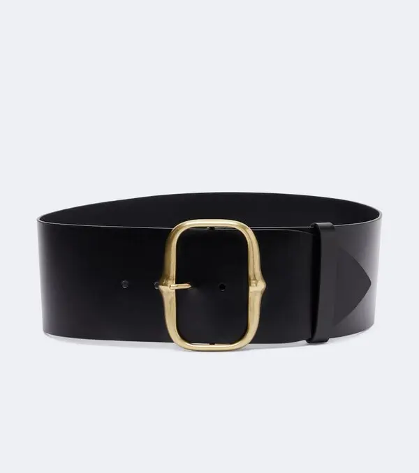 Isabel Marant Étoile Blisia Leather Belt - Black