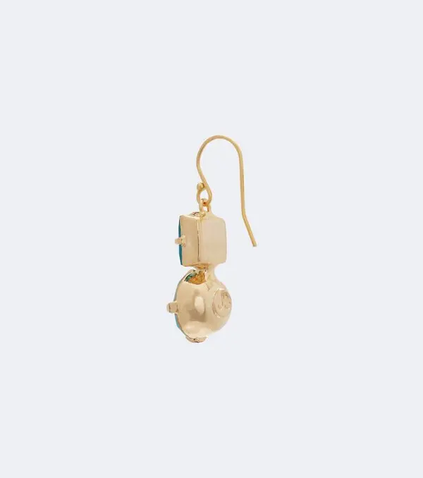 JENNIFER BEHR Kaiden 18kt Gold-plated Drop Earrings