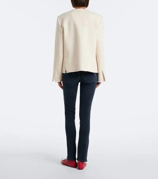 7 For All Mankind Low-rise Skinny Jeans