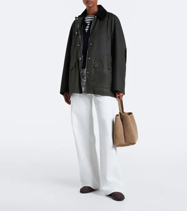 TOD'S Suede Top-handle Bag - Brown
