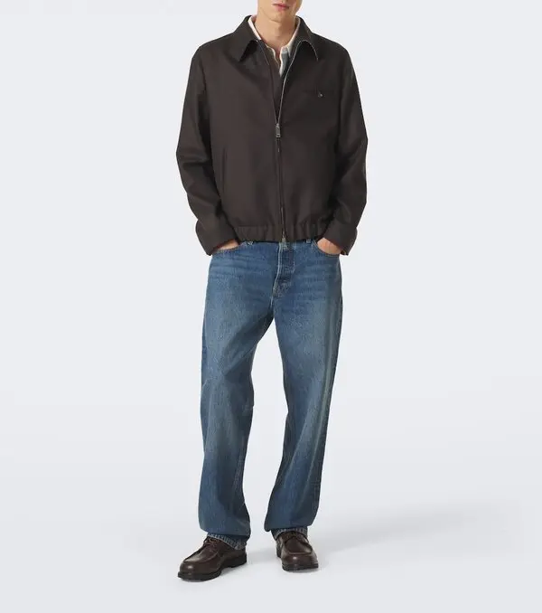 SLOWEAR Virgin Wool Blouson Jacket