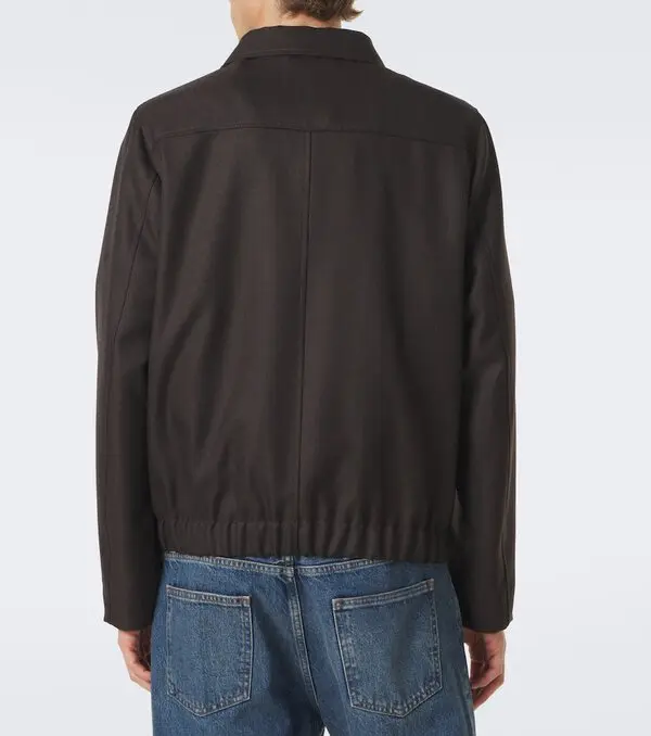 SLOWEAR Virgin Wool Blouson Jacket