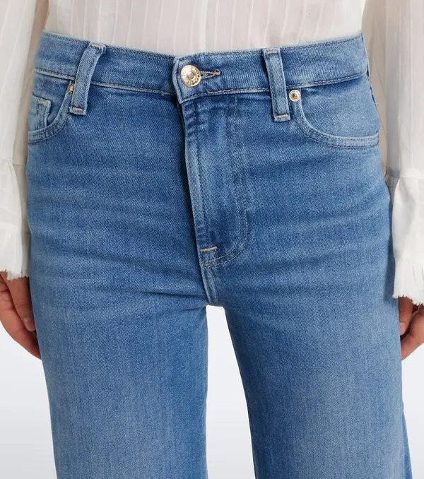 7 For All Mankind Modern Bootcut Jeans In Coastline