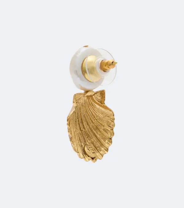 JENNIFER BEHR Laguna Faux Pearl Drop Earrings