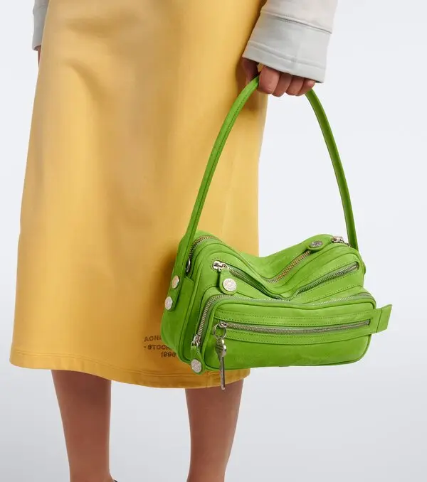 Acne Studios Camero Mini Shoulder Bag - Green