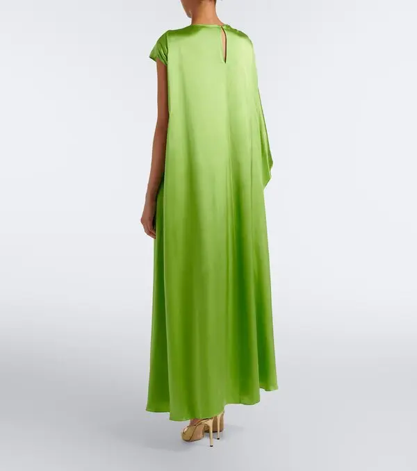 ROKSANDA Hiba Silk Satin Gown - Green