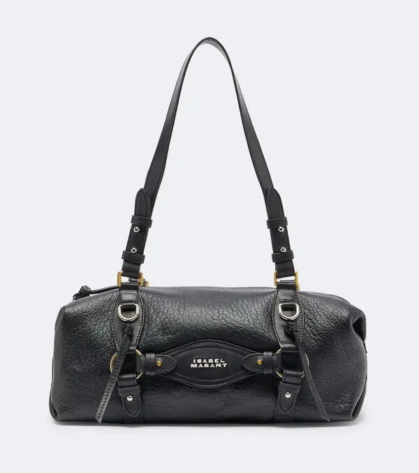 Isabel Marant Étoile Tilpa Mini Leather Shoulder Bag - Black